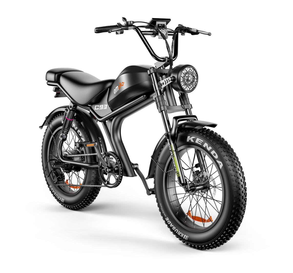 Emoko C93 Electric Bike High Capacity Hydraulic Brakes 1000W with 250W