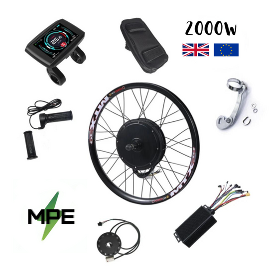 2000W MTX EBIKE MOTOR KIT (Battery not included)